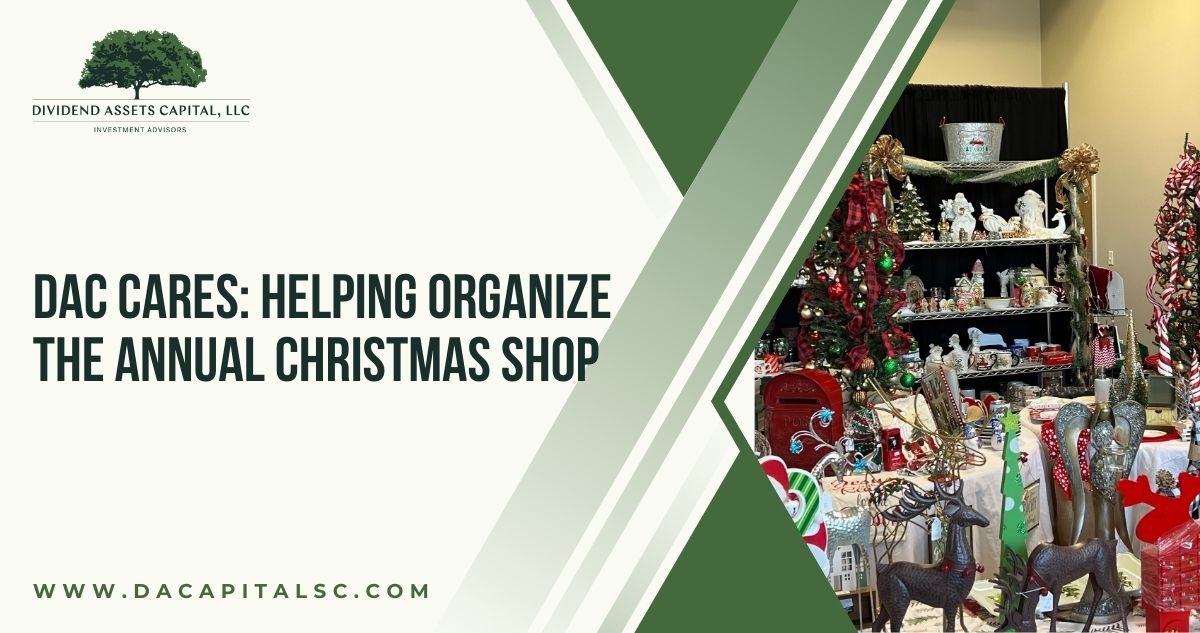 DAC Cares: Helping Organize the Annual Christmas Shop